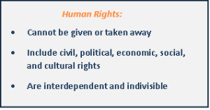 Overview of the Human Rights Framework - Center for Global Law and ...